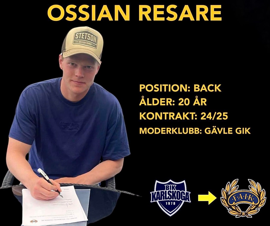 Stark back ansluter till Fagersta AIK