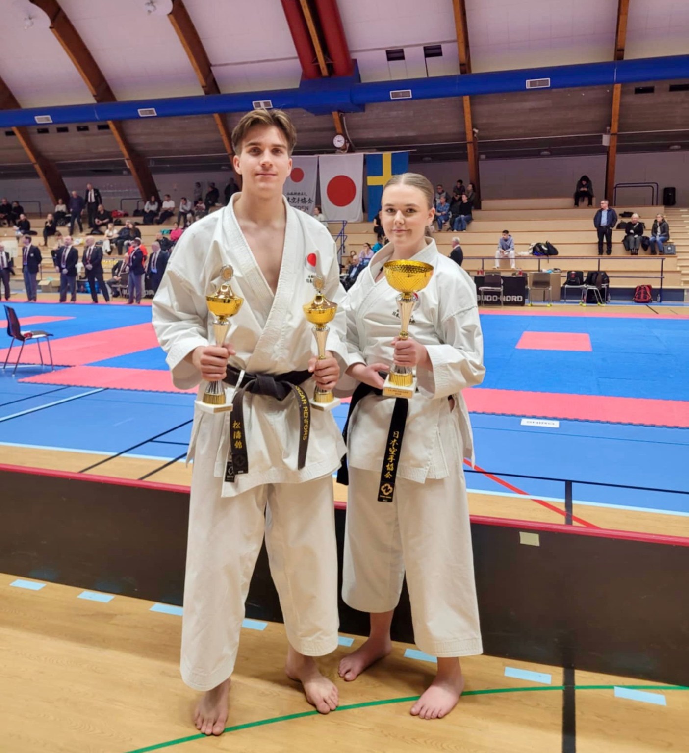 Tre guld till Fagersta i karate